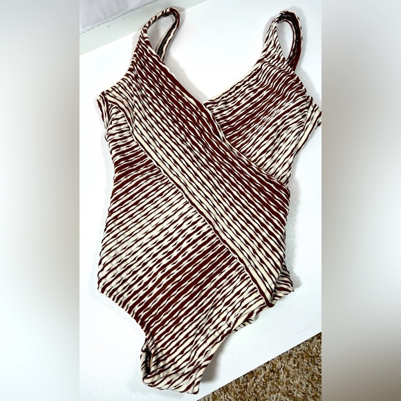 Saks Fifth Avenue | Swim | Saks Fifth Avenue Vintage Bathing Suit Brown ...
